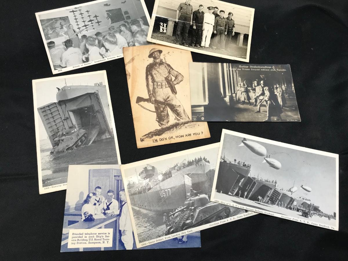 MILITARY POSTCARDS | EstateSales.org