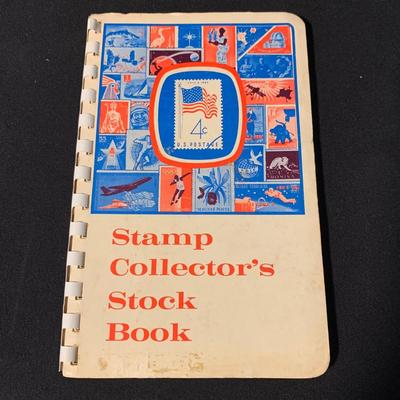 Stamp Collector’s Stock Book & Pages Full of Collectible Stamps (LR-HS ...