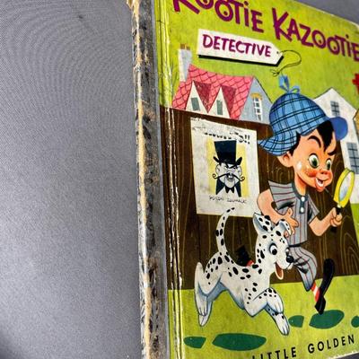 LOT 37: VINTAGE 1953 ROOTIE KAZOOTIE DETECTIVE - A LITTLE GOLDEN BOOK ...
