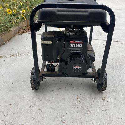 COLEMAN POWERMATE MAGNA FORCE 5000 GAS GENERATOR W/10 HP BRIGGS ...