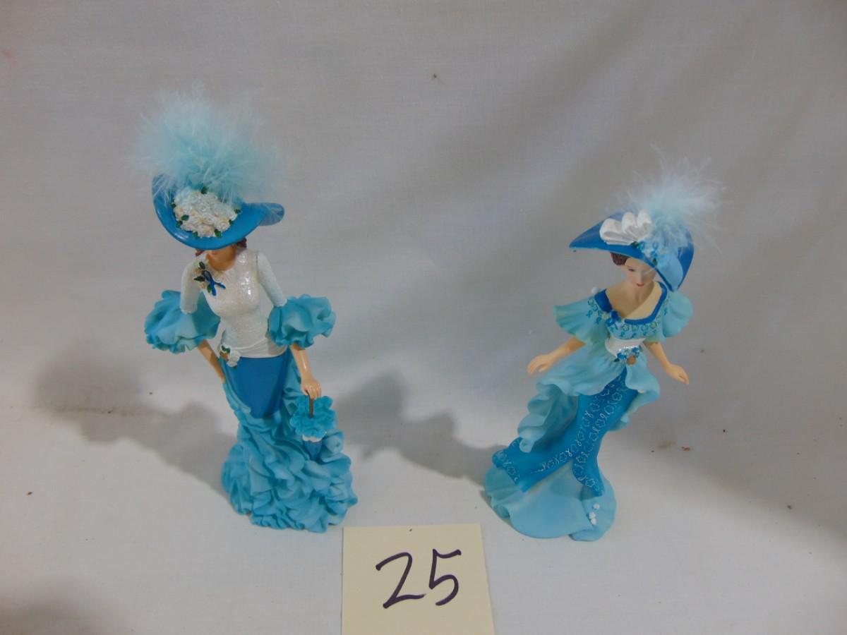 Item 25 Lady figurines | EstateSales.org