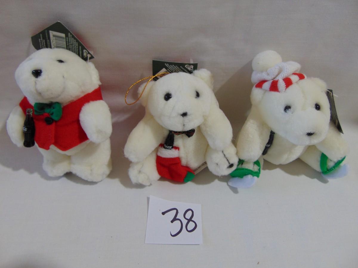 Item 38 Coca Cola plush | EstateSales.org
