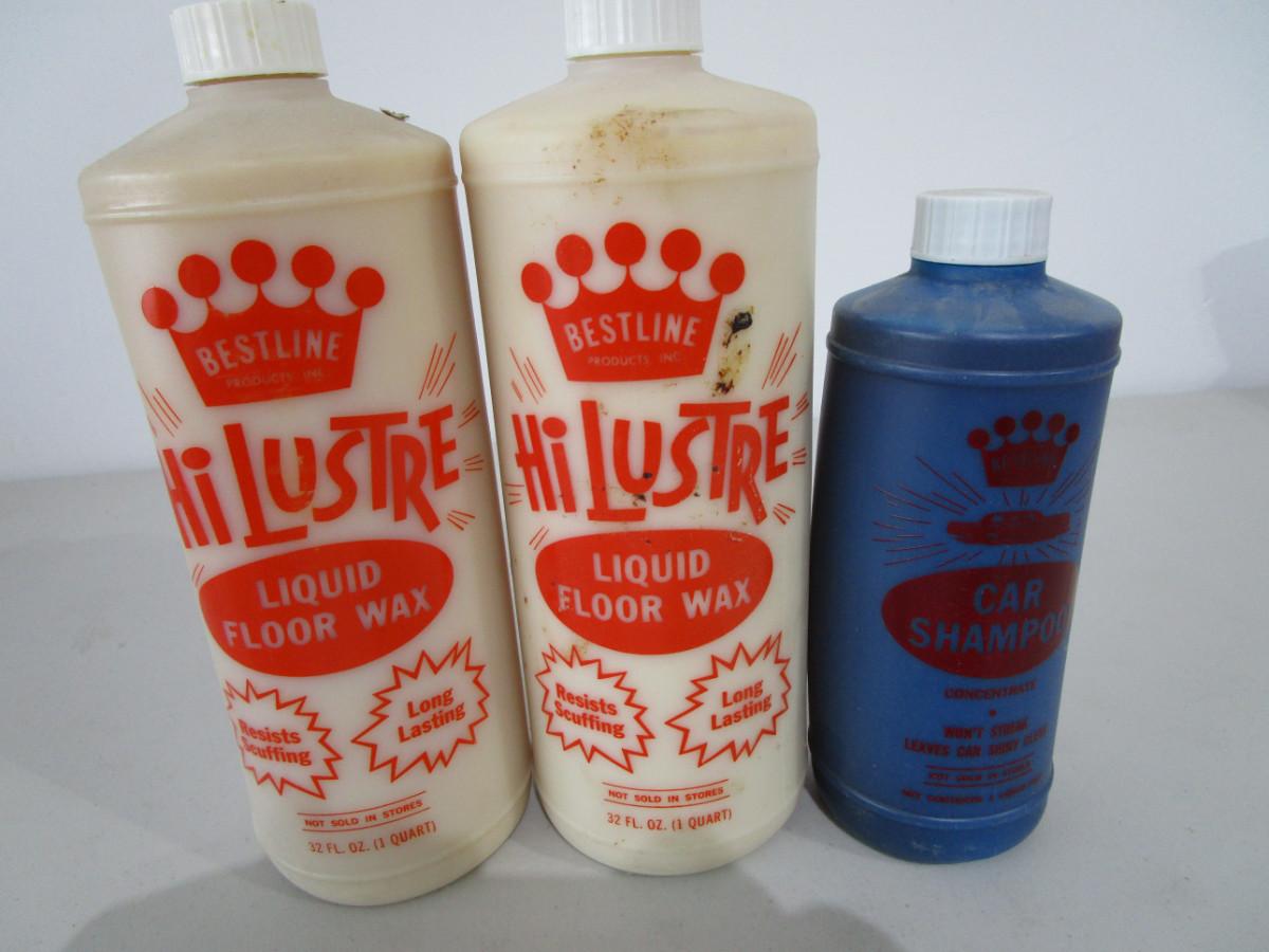 #6 Bestline HiLuster liquid floor wax and car shampoo | EstateSales.org