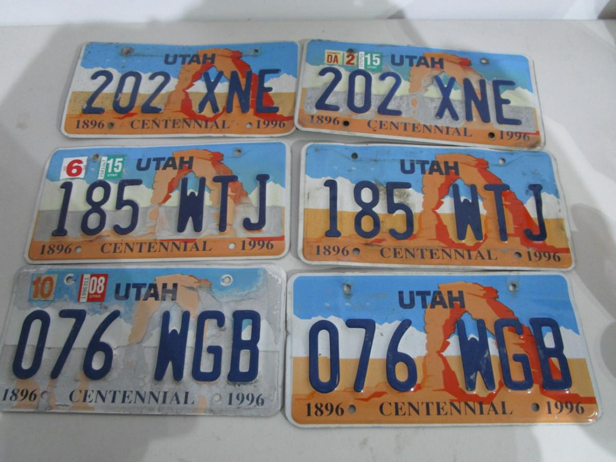 #14 Utah license plates | EstateSales.org