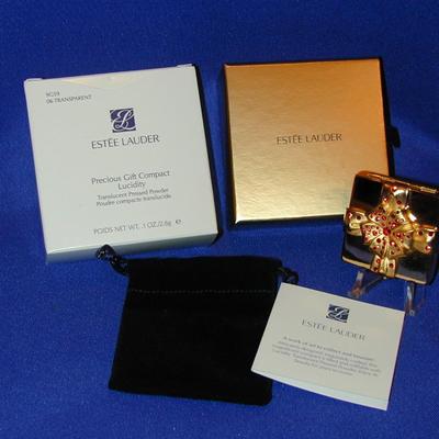 Estee Lauder Pressed Powder Lucidity Compact 06 Transparent Precious ...