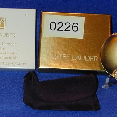 Estee Lauder Pressed Powder Lucidity Compact 06 Transparent Golden ...