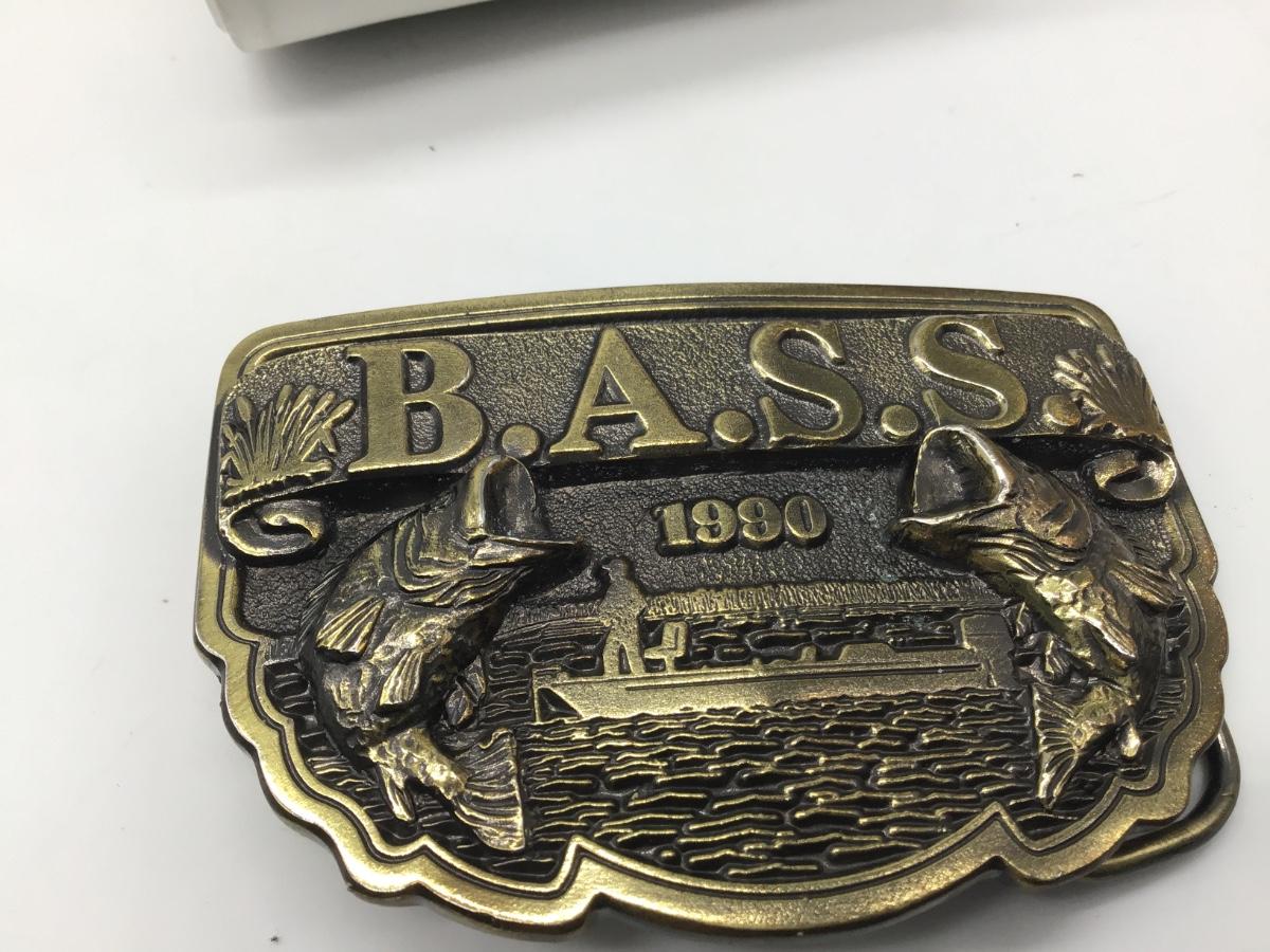 Bass. Belt Buckle | EstateSales.org
