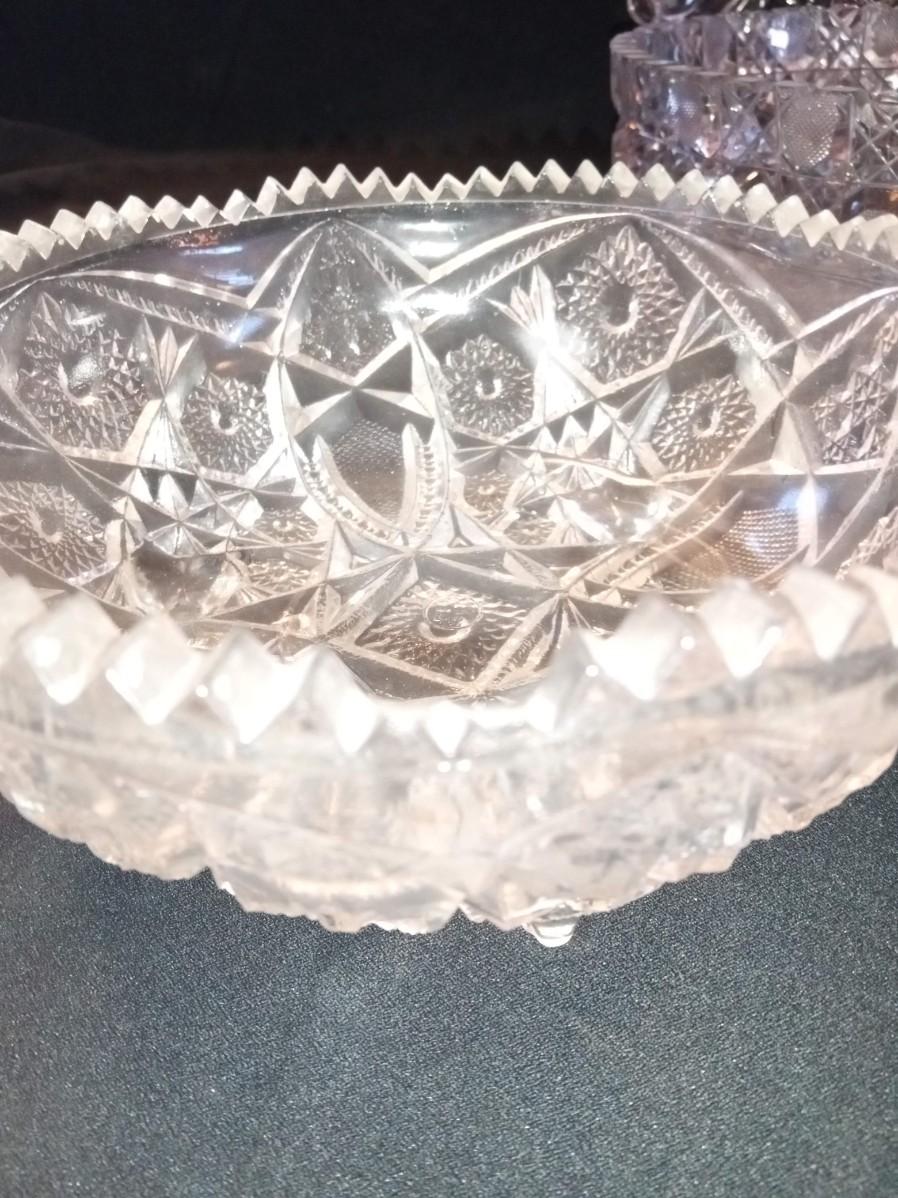 Vintage Glass Serving Dishes