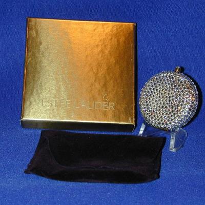 Estee Lauder Pressed Powder Lucidity Compact 06 Transparent Silver ...