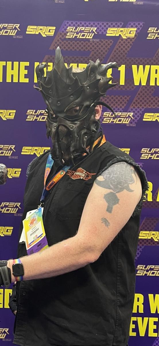Original Ray’gr mask as worn by SRG supershow character Ray’gr the ...
