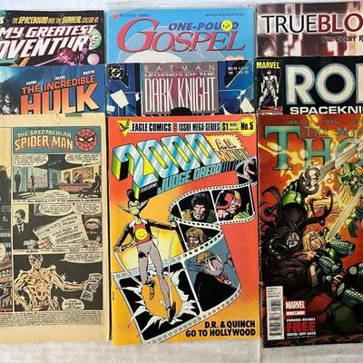 NINE COLLECTIBLE COMIC BOOKS IN GREAT CONDITION | EstateSales.org