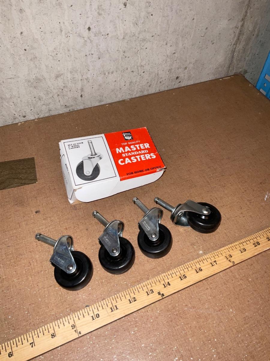 4 New Casters | EstateSales.org