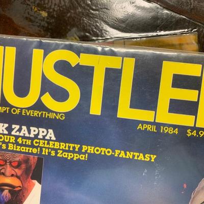 1970s/80s Hustler Magazine Lot Frank Zappa | EstateSales.org