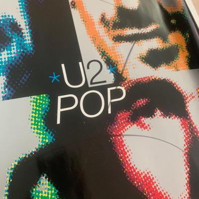 1986 U2 Pop Poster | EstateSales.org