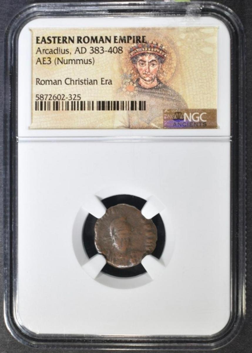 Arcadia’s Roman Coin NGC GRADED | EstateSales.org