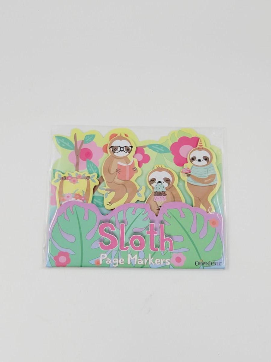 NEW CUTE SLOTH PAGE MARKERS | EstateSales.org