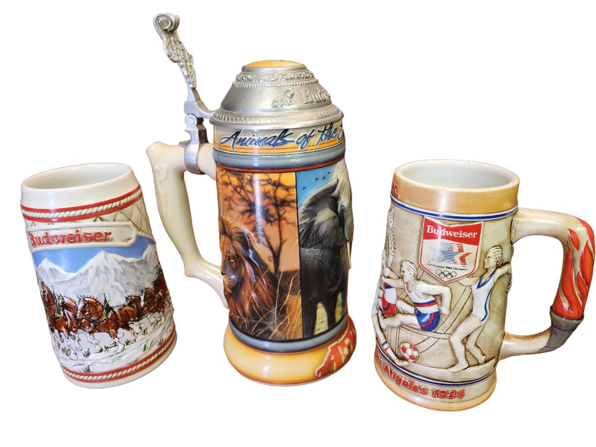 Budweiser Collectible Mugs | EstateSales.org