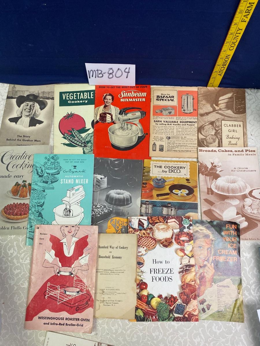 Old cookbooks | EstateSales.org