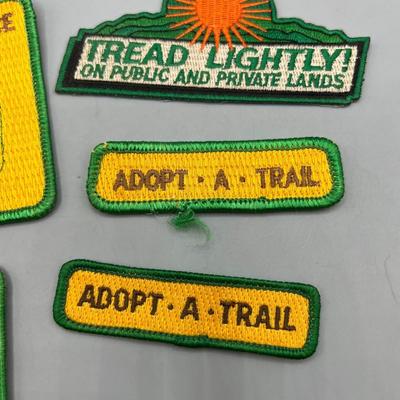 Lot of Retro Forest Service Volunteer Tread Lightly Mojave Desert ...