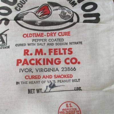 Felts Genuine Southampton Country Cured Ham Sacks | EstateSales.org