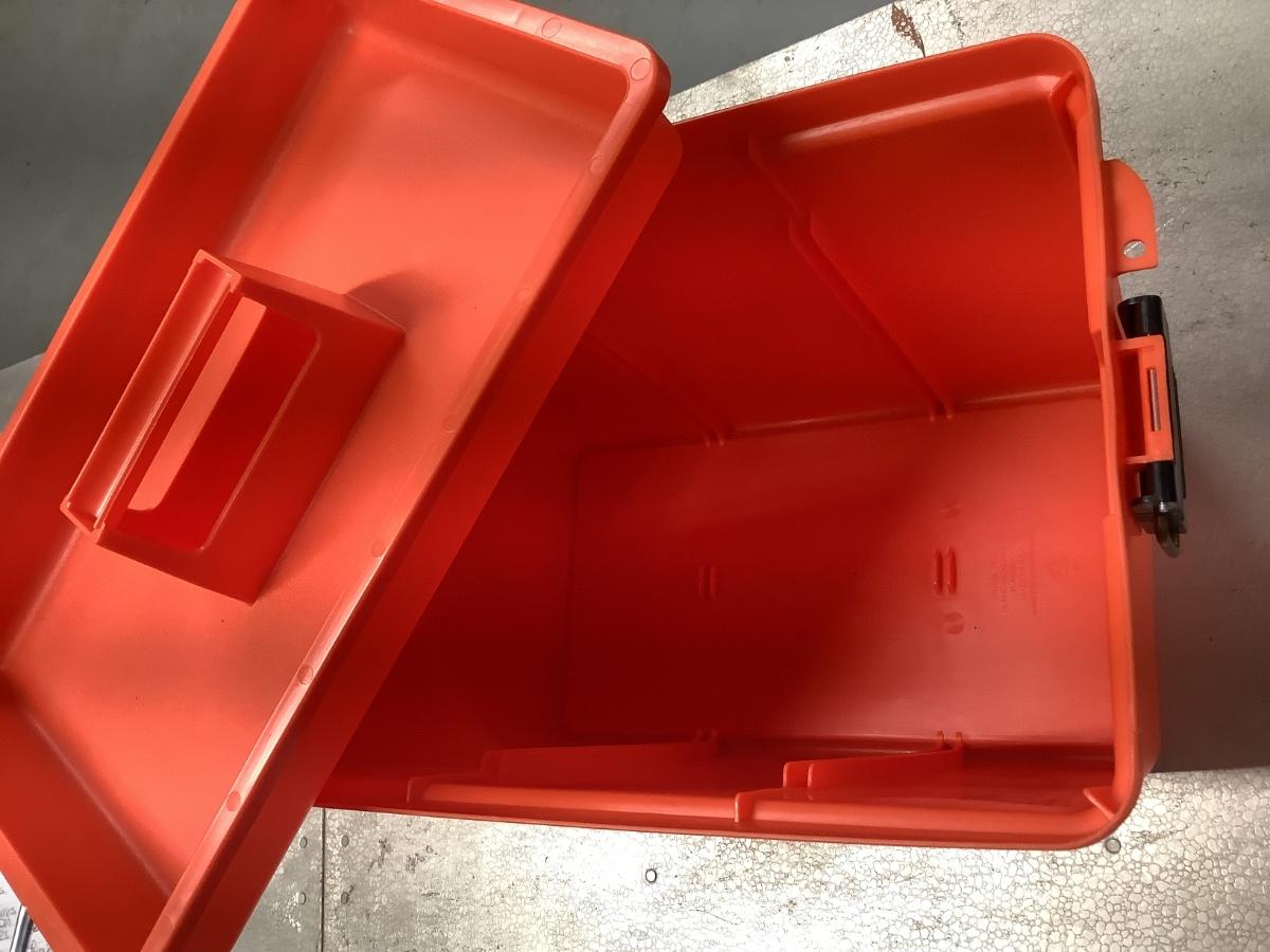 Plano orange tackle box- box only | EstateSales.org