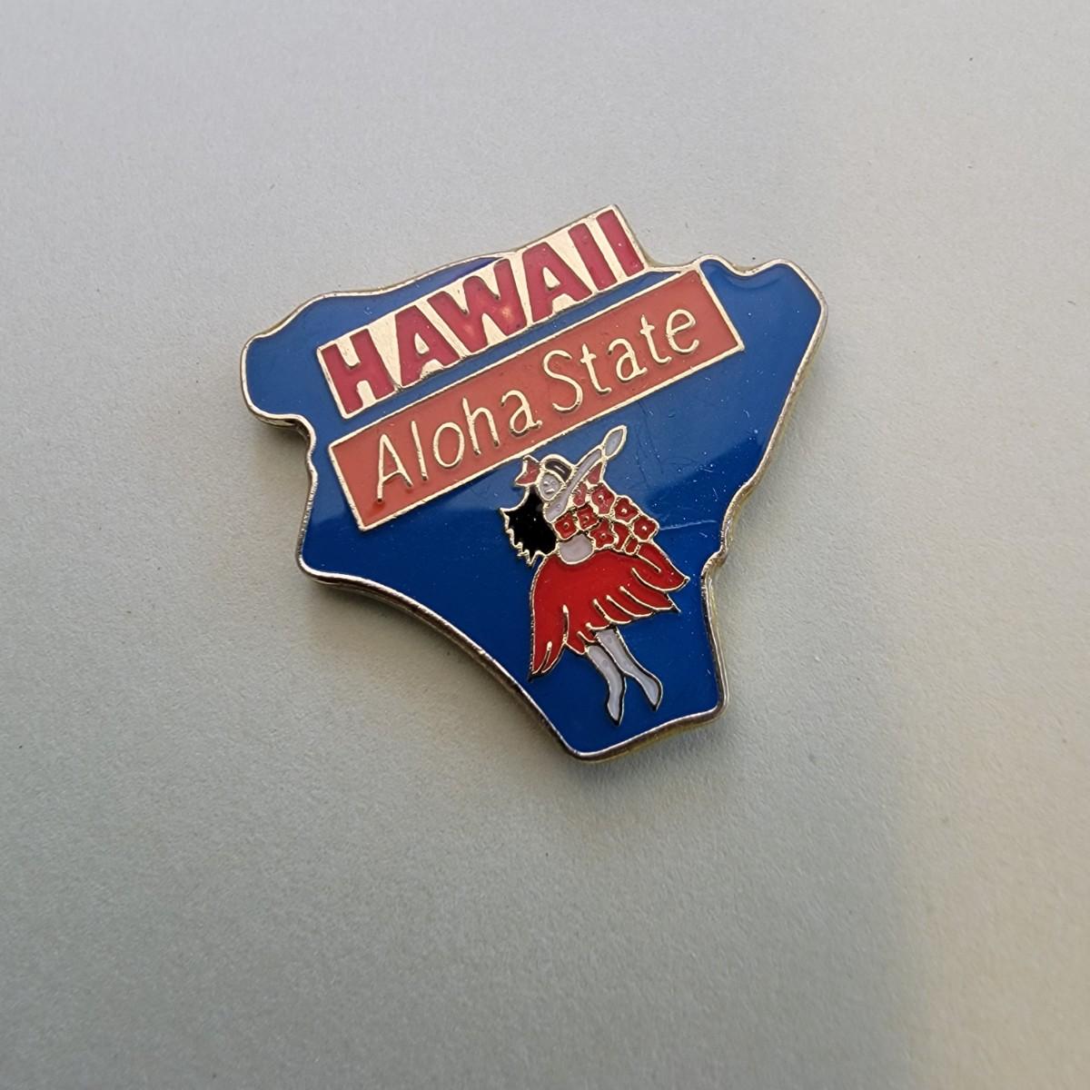 Hawaii Aloha State Pin | EstateSales.org