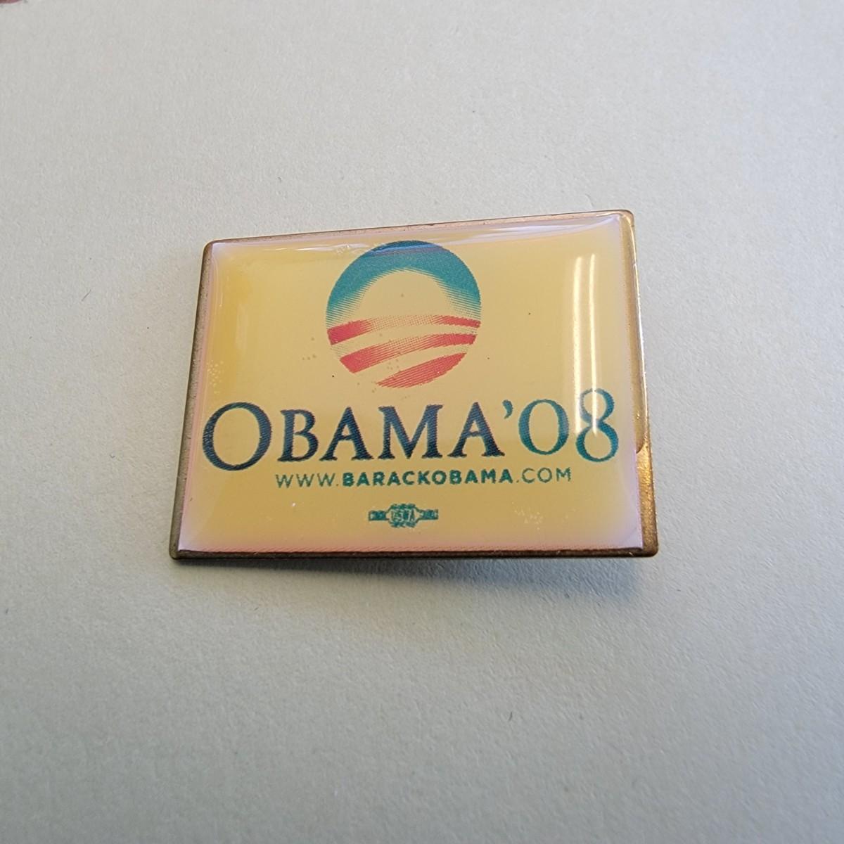 Obama '08 Pin | EstateSales.org