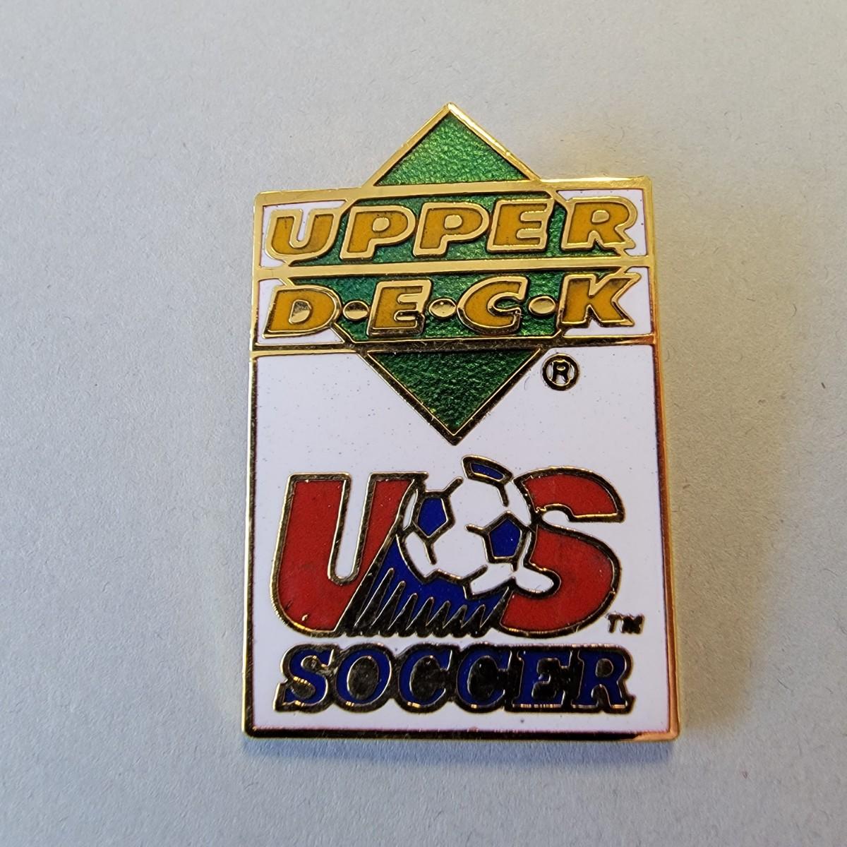 Upper Deck Soccer Pin | EstateSales.org