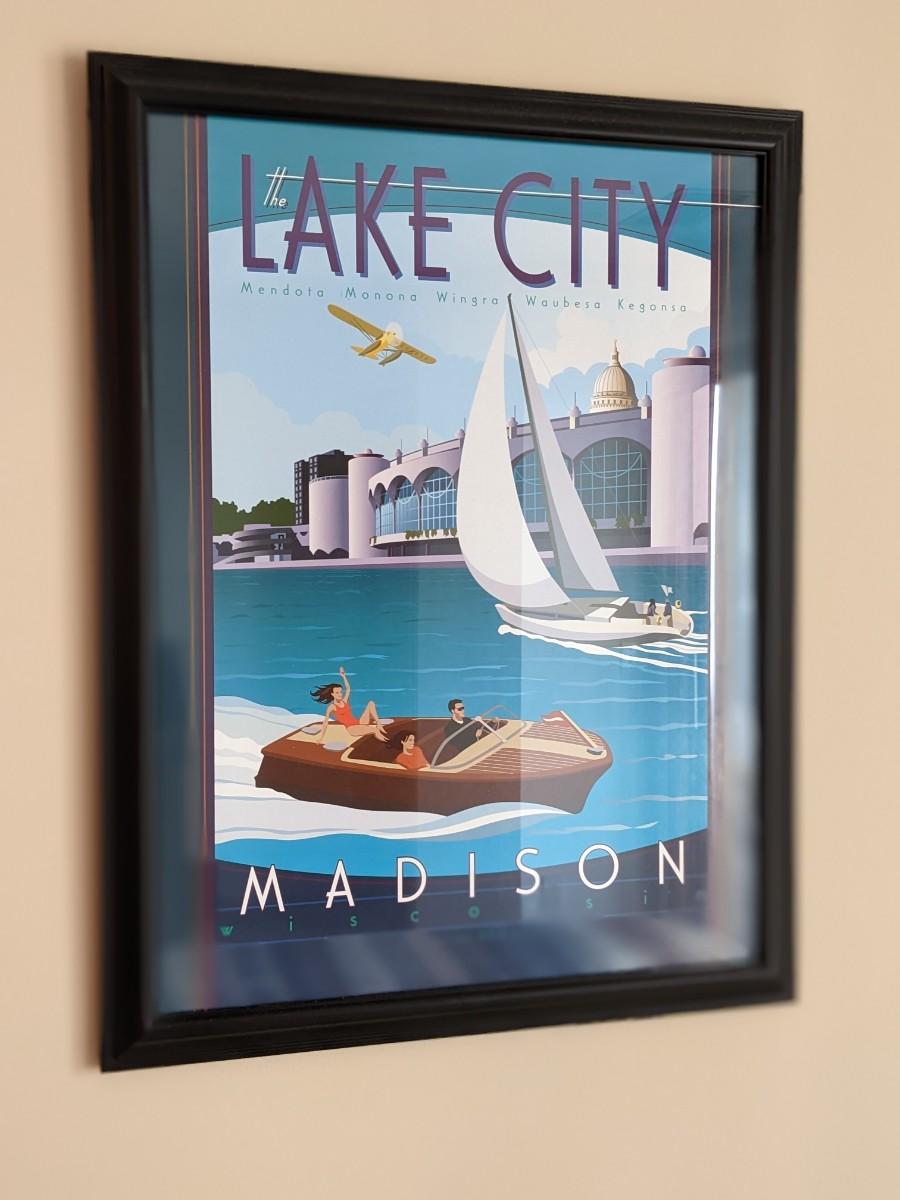 Classic UW Lake City Poster | EstateSales.org