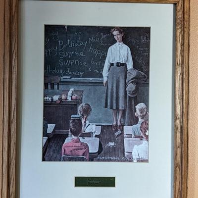 "Happy Birthday" Norman Rockwell | EstateSales.org