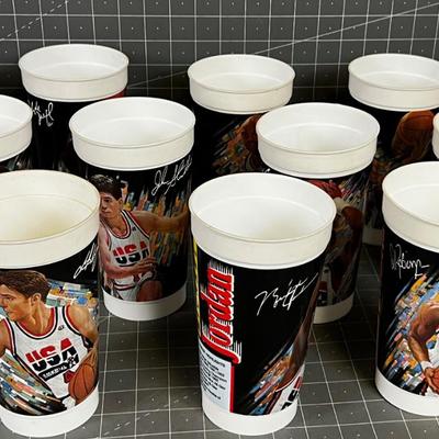 McDonalds Olympic Dream Team Collector Cup Set | EstateSales.org