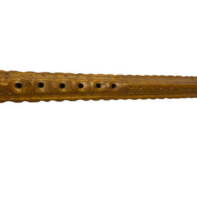 Hand Carved Wood Flute | EstateSales.org
