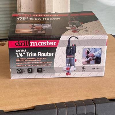 DRILL MASTER ~ 1/4” Trim Router | EstateSales.org