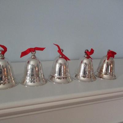 Kirk Stieff Silverplate Musical Bells - A | EstateSales.org