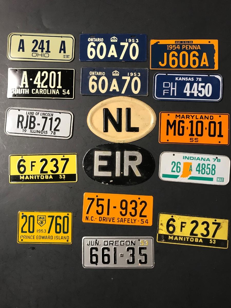 MINI NUMBER PLATES | EstateSales.org