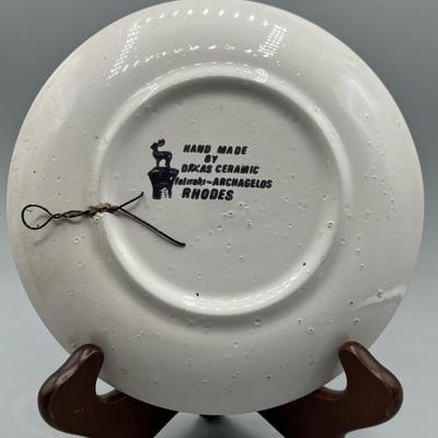 Vintage Handmade by Dakas Ceramic faliraki-Archagelos Rhodes Greece ...