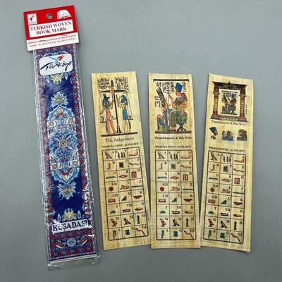 Lot of Bookmarks Turkish Woven Bookmark Foreign Souvenir & Ancient ...