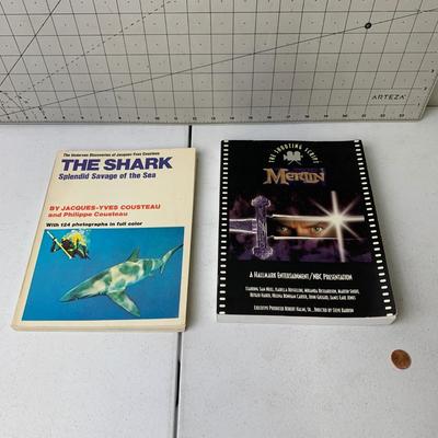#310 The Shooting Script of Merlin and The Shark Book | EstateSales.org