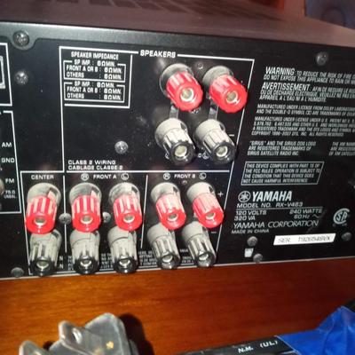 YAMAHA NATURAL SOUND AV RECEIVER RX-V463 | EstateSales.org