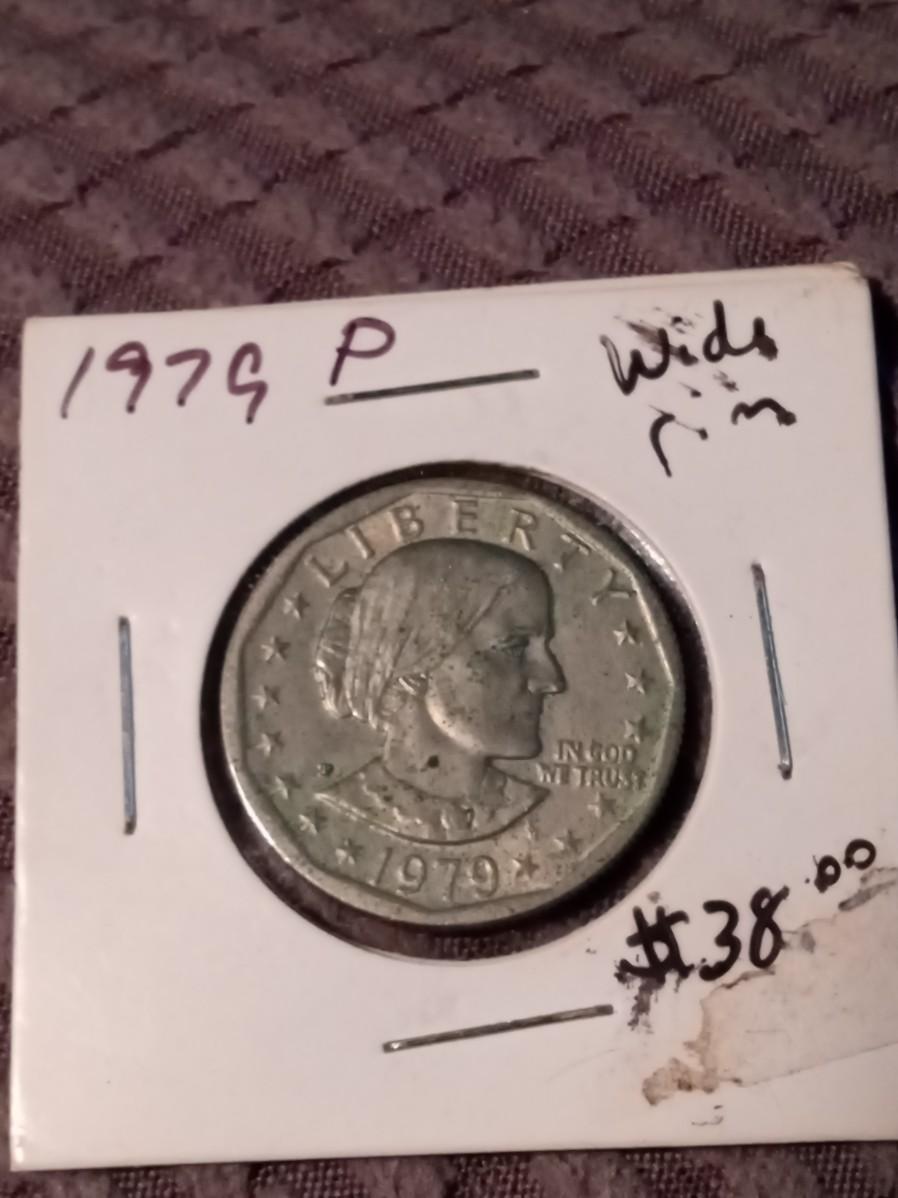 1979 P Wide Rim Dollar | EstateSales.org