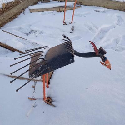 REPUPOSED YARD ART BUZZARD | EstateSales.org