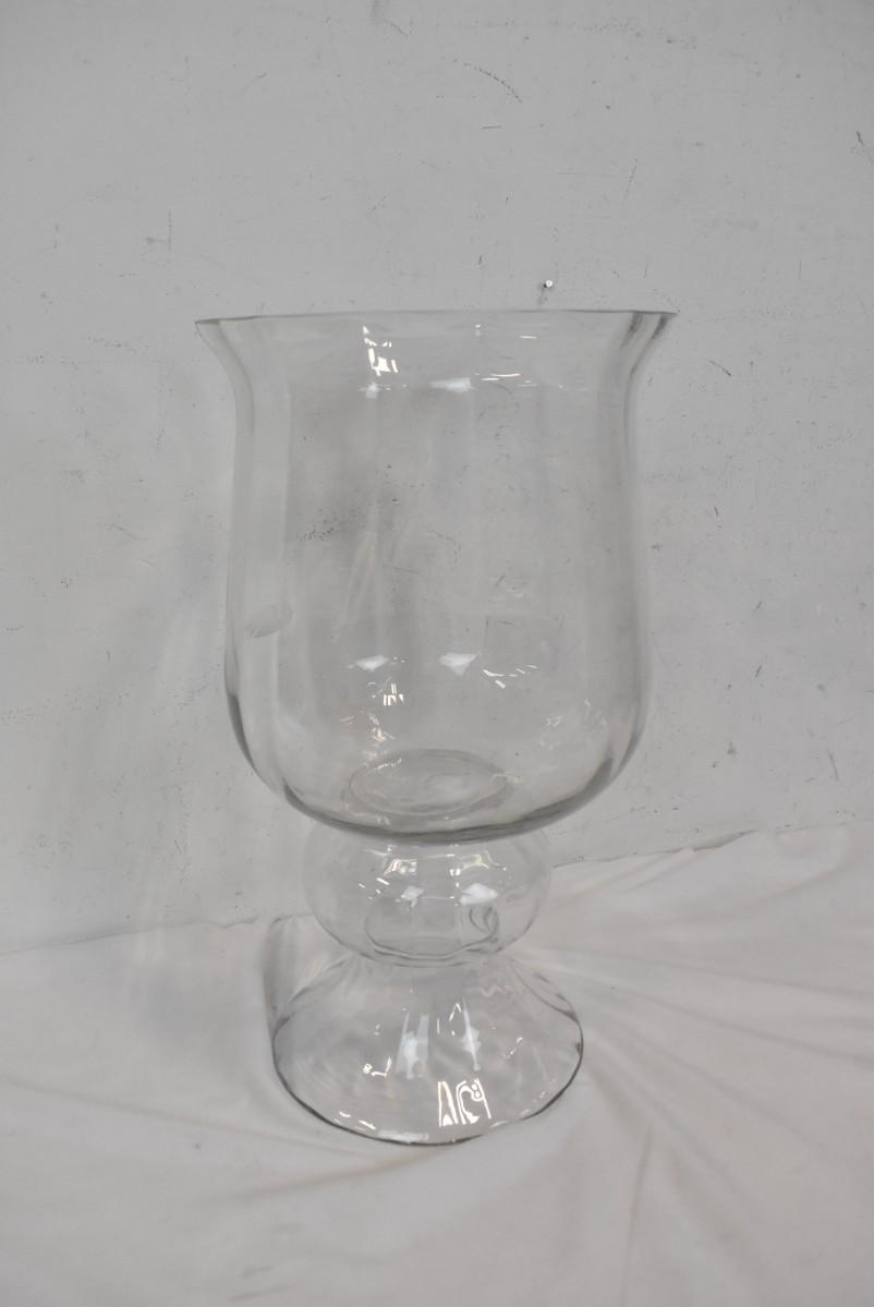 Large Glass Centerpiece 16 Tall