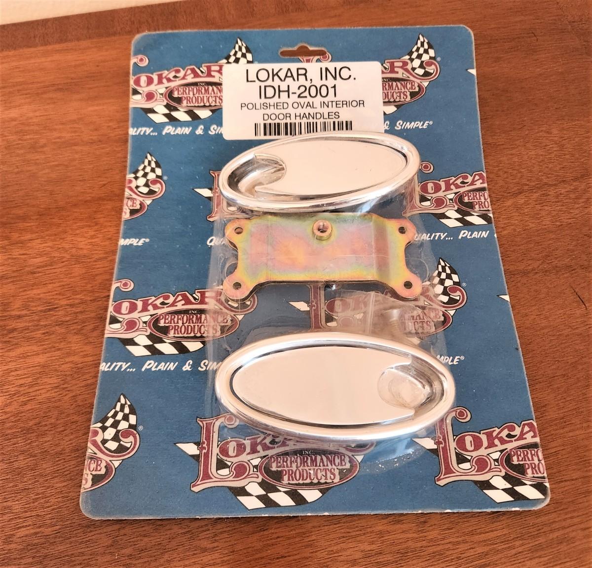 Lot #134 Lokar Inc. Polished Oval Interior Door Handles - for car ...