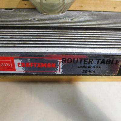 Sears Craftsman Router Table | EstateSales.org