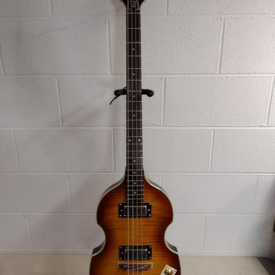 Epiphone Viola Bass Guitar Hollow Body Style Vintage Sunburst Finish ...