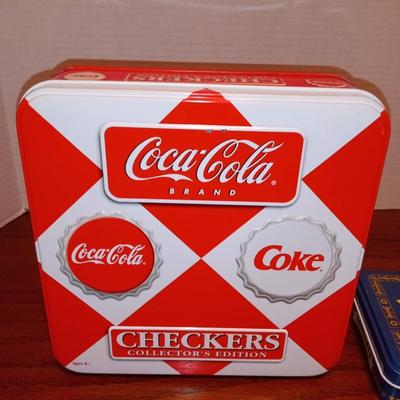 NEW COCA-COLA CHECKERS AND DOMINOES GAMES | EstateSales.org