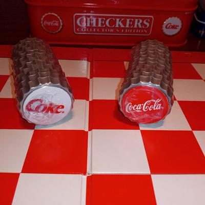 NEW COCA-COLA CHECKERS AND DOMINOES GAMES | EstateSales.org