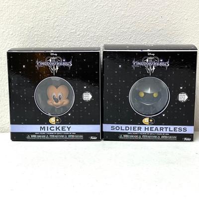 FUNKO ~ Kingdom Hearts ~ Pair (2) Mickey & Soldier Heartless ~ NIB ...
