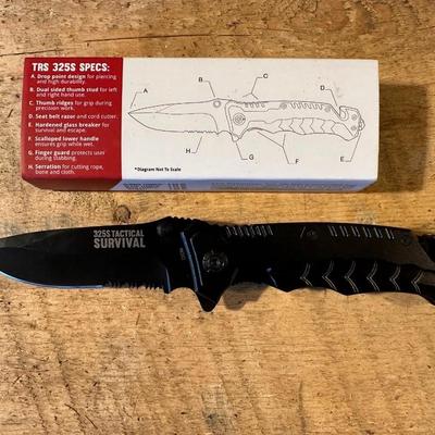 TRS JACK MULTI-TOOL AND 325S TACTICAL KNIFE | EstateSales.org