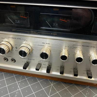 Sansui QD-5500 4 Channel Stereo Tape Deck Reel to Reel | EstateSales.org